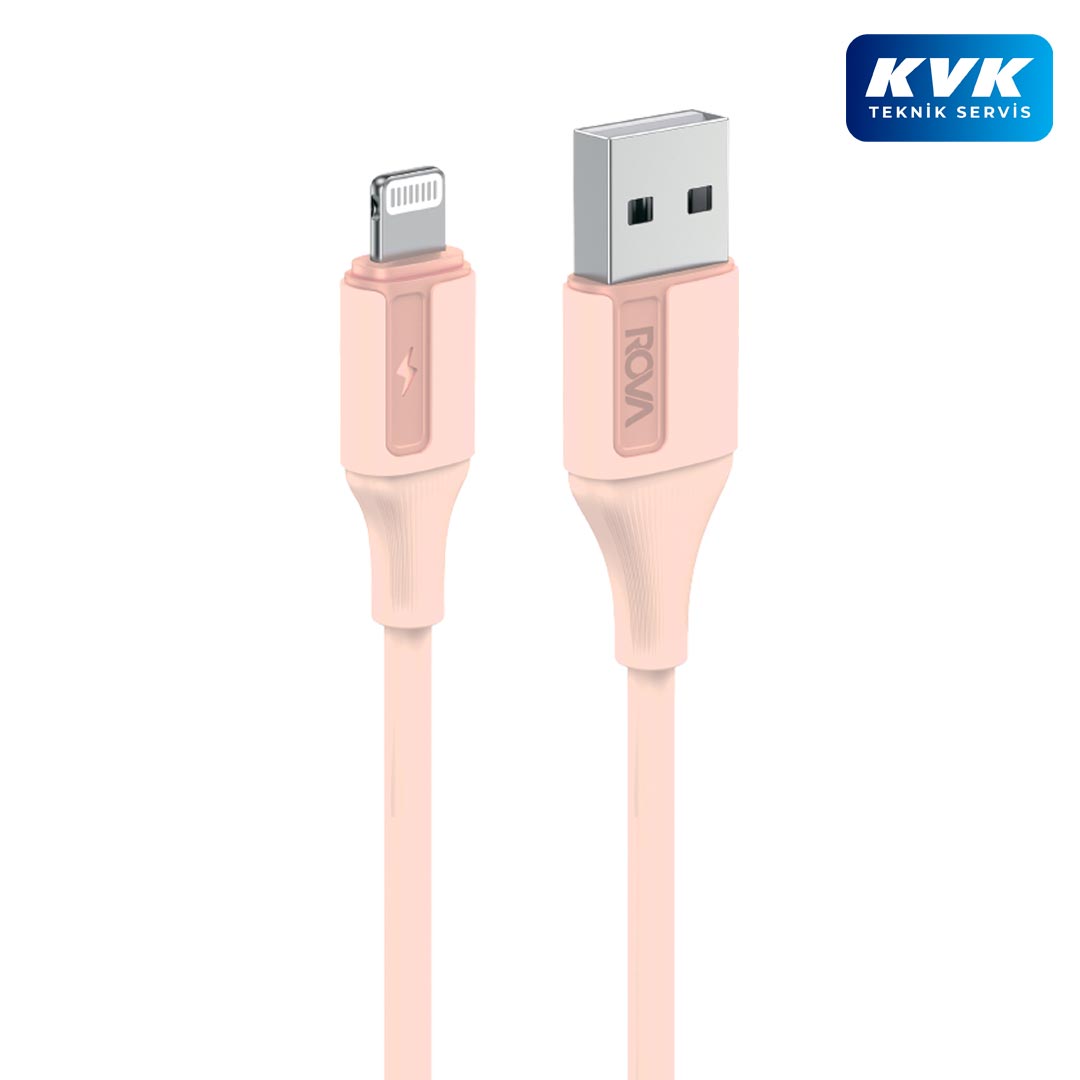 KB202P USB A To Lightning Hızlı Şarj Kablosu - Rova